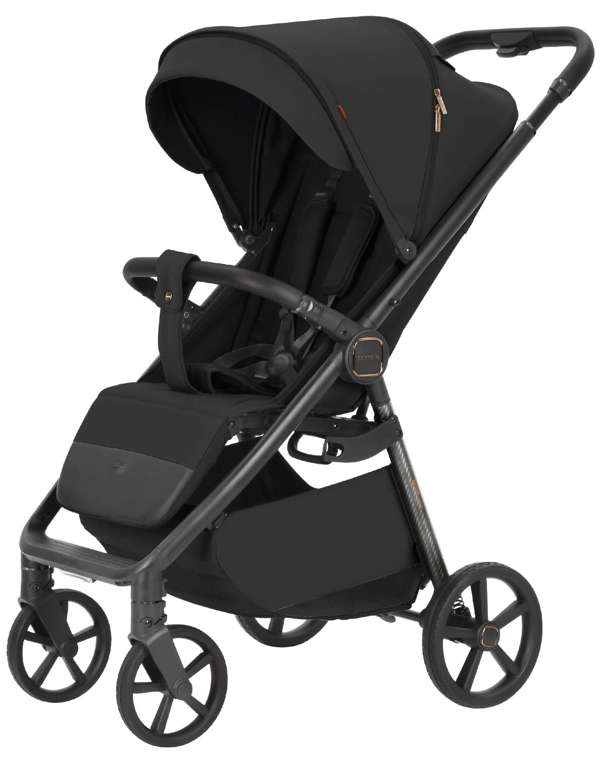Carrello Bravo Carbon wózek spacerowy | Deep Black eurowozki.PL